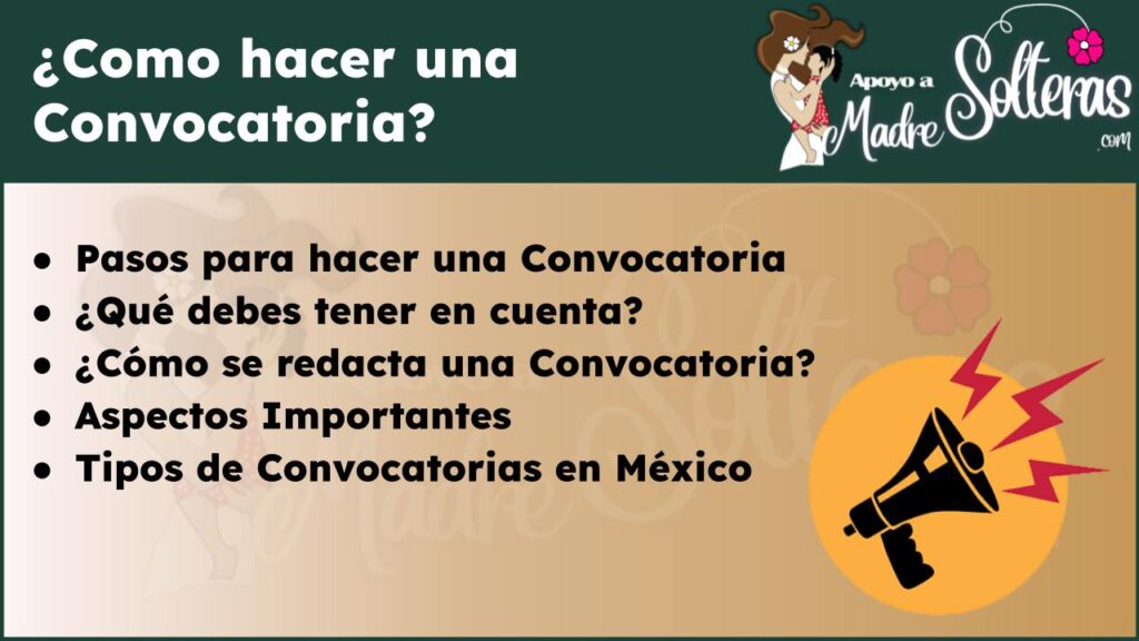 ¿Como Hacer Una Convocatoria? 🥇 【 Mayo 2025】 ¿Como Hacer Una Convocatoria? 🥇 【 Mayo 2025】